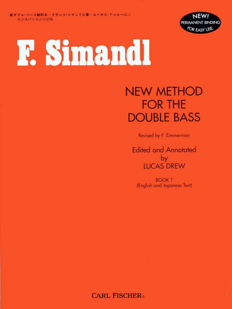 New Method For Double Bass 1 - Franz Simandl - Muziekcentrum Middelburg